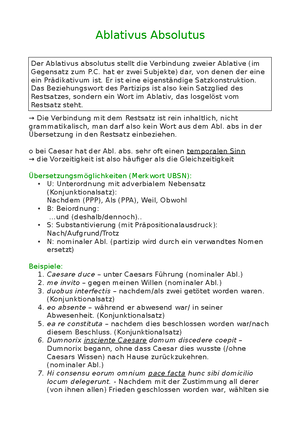 Latein 1 - Blatt 43 - Partizipien Übungen 2 - LATEIN I: Übungen zum ...