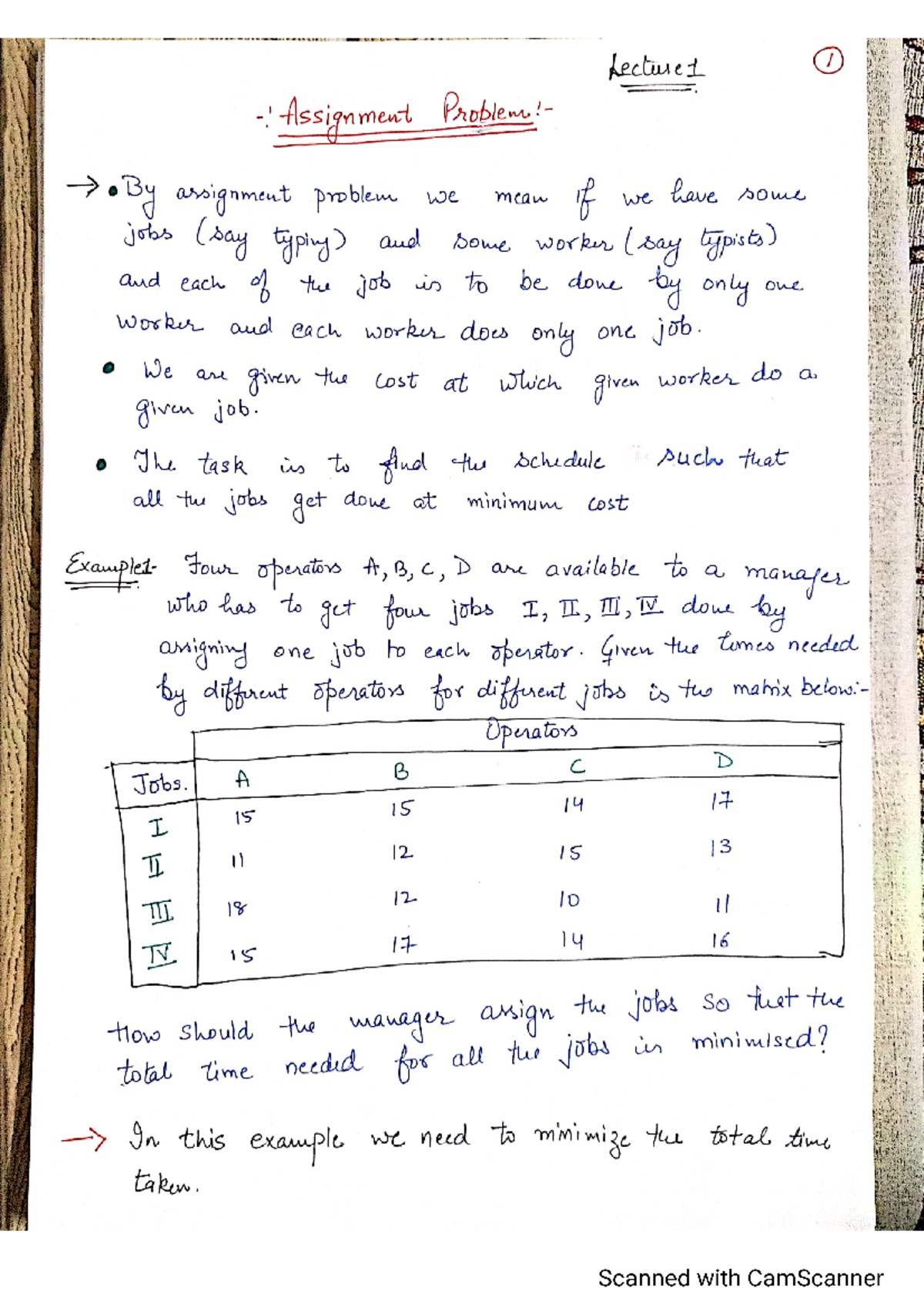 Assignment Problem - Computer Engineering - Studocu