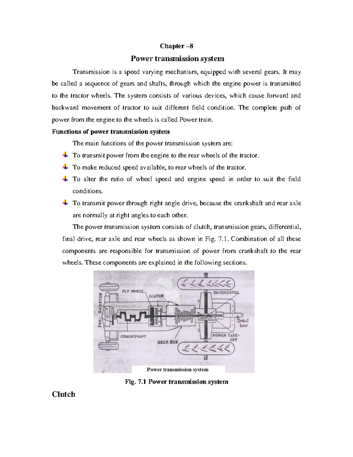 Chapter 8 upload POWER TRANSMISSION SYSTEMS - Chapter – 8 Power ...