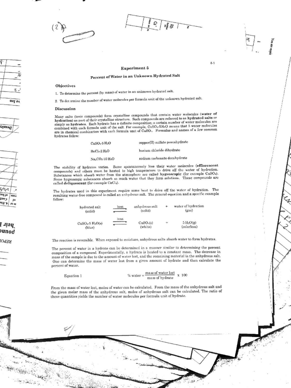2023-05-12 14-26 - experiment five lab - CHEM 1A - Studocu
