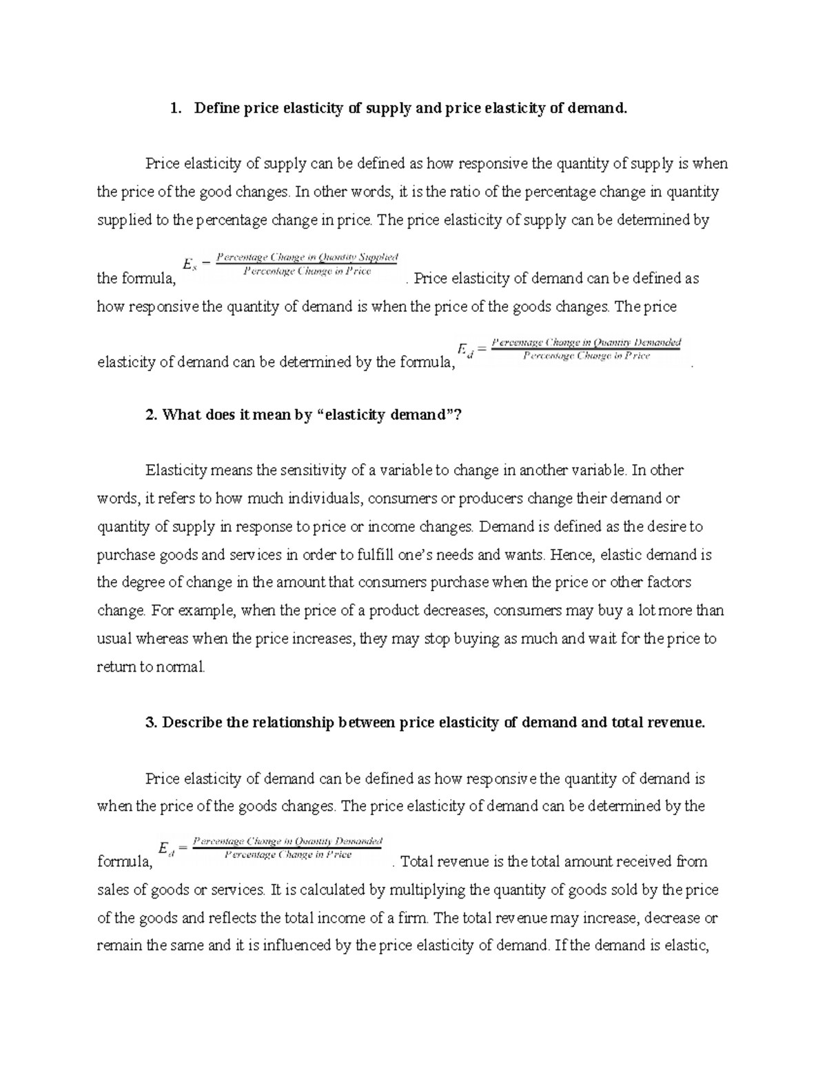 Microeconimics - It's from tutorial question of microeconomies. - 1 ...