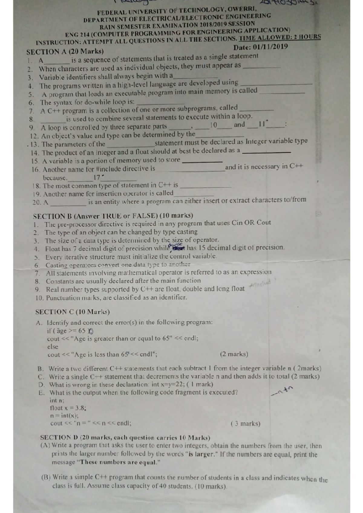 ENG 214 - ENG 214.pdf - Computer science - Studocu