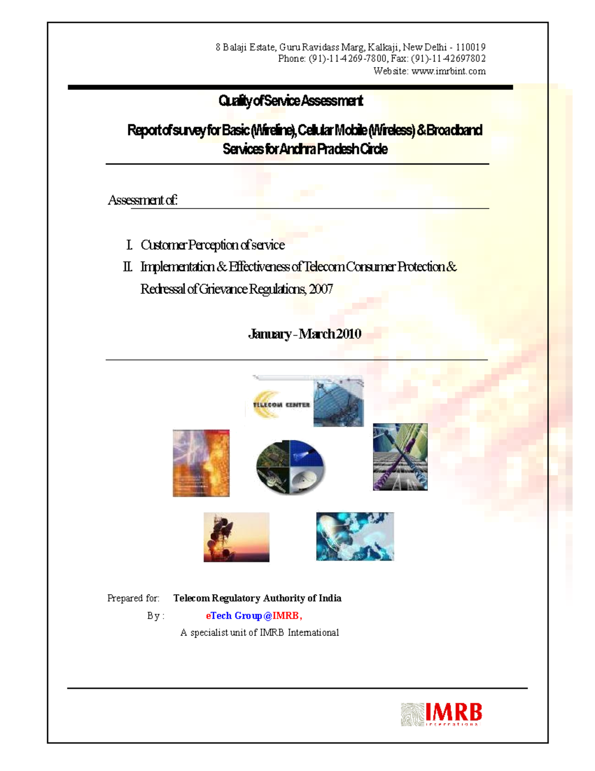 AP Survey 2010 JAN MAR - - Studocu