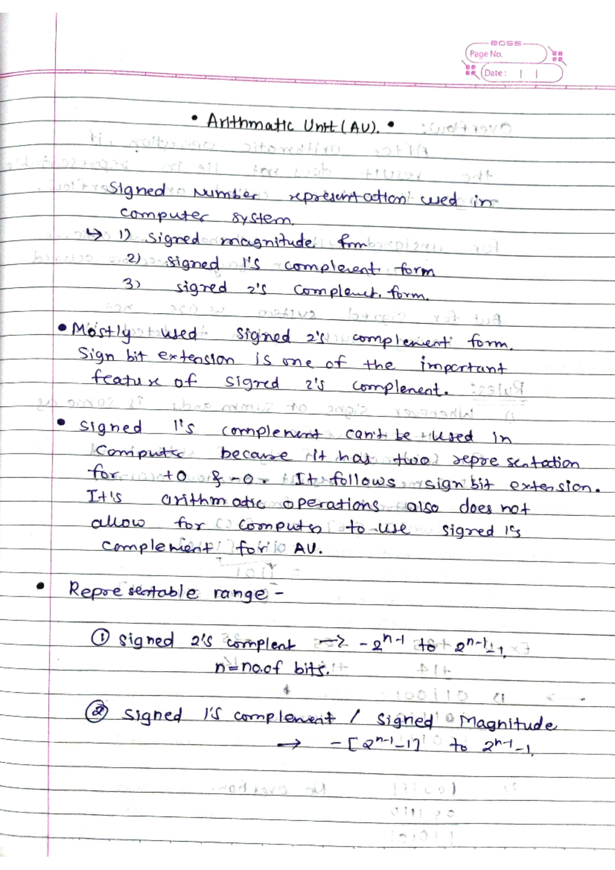Cao notes siva ALU - Computer Architecture - Studocu