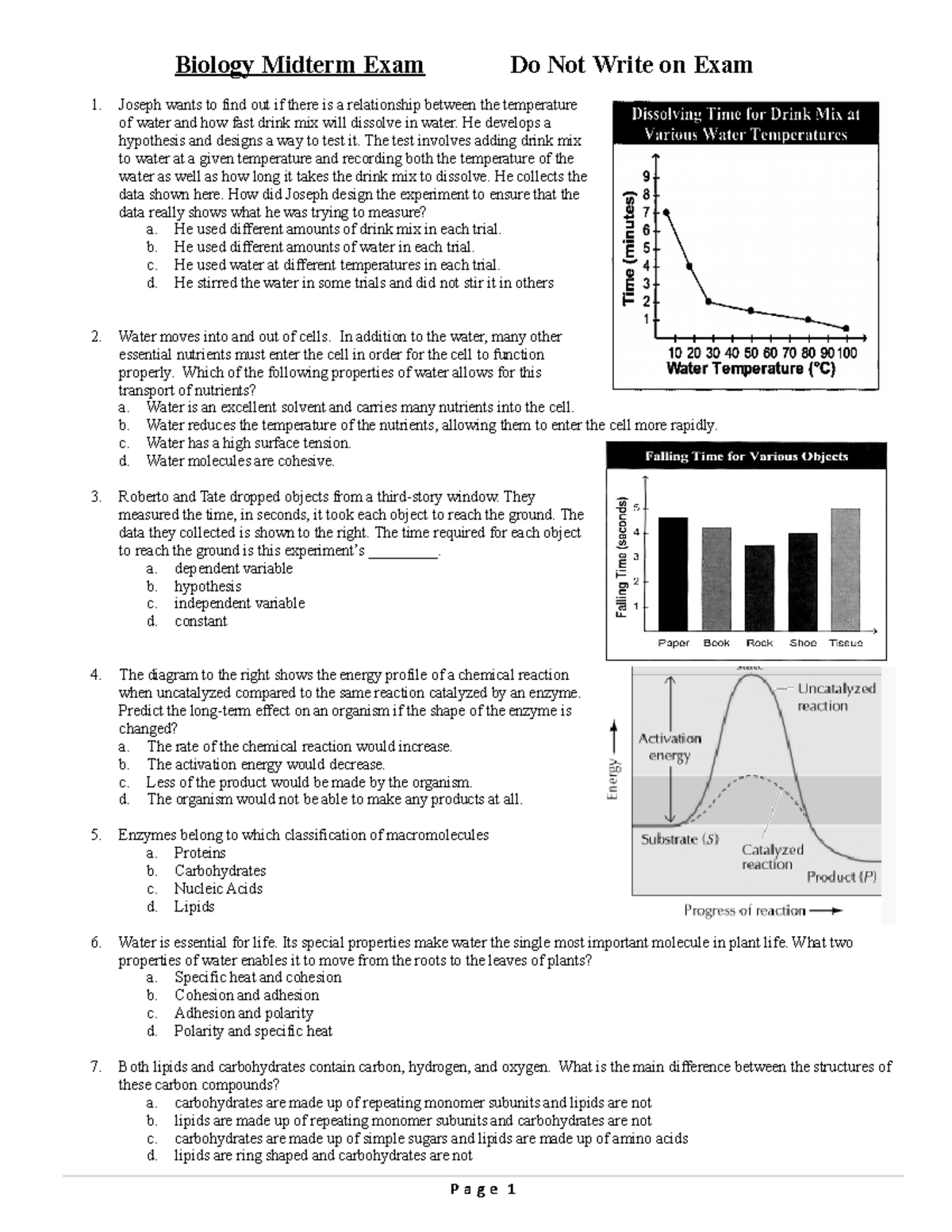 2021 Bio Midterm-5 - nothing additional I could give to be honest ...