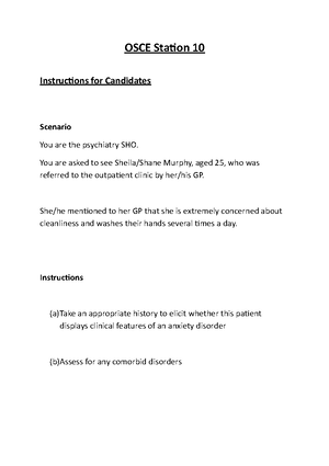 Obsessive Compulsive Disorder - System Disorder 1 - ACTIVE LEARNING ...