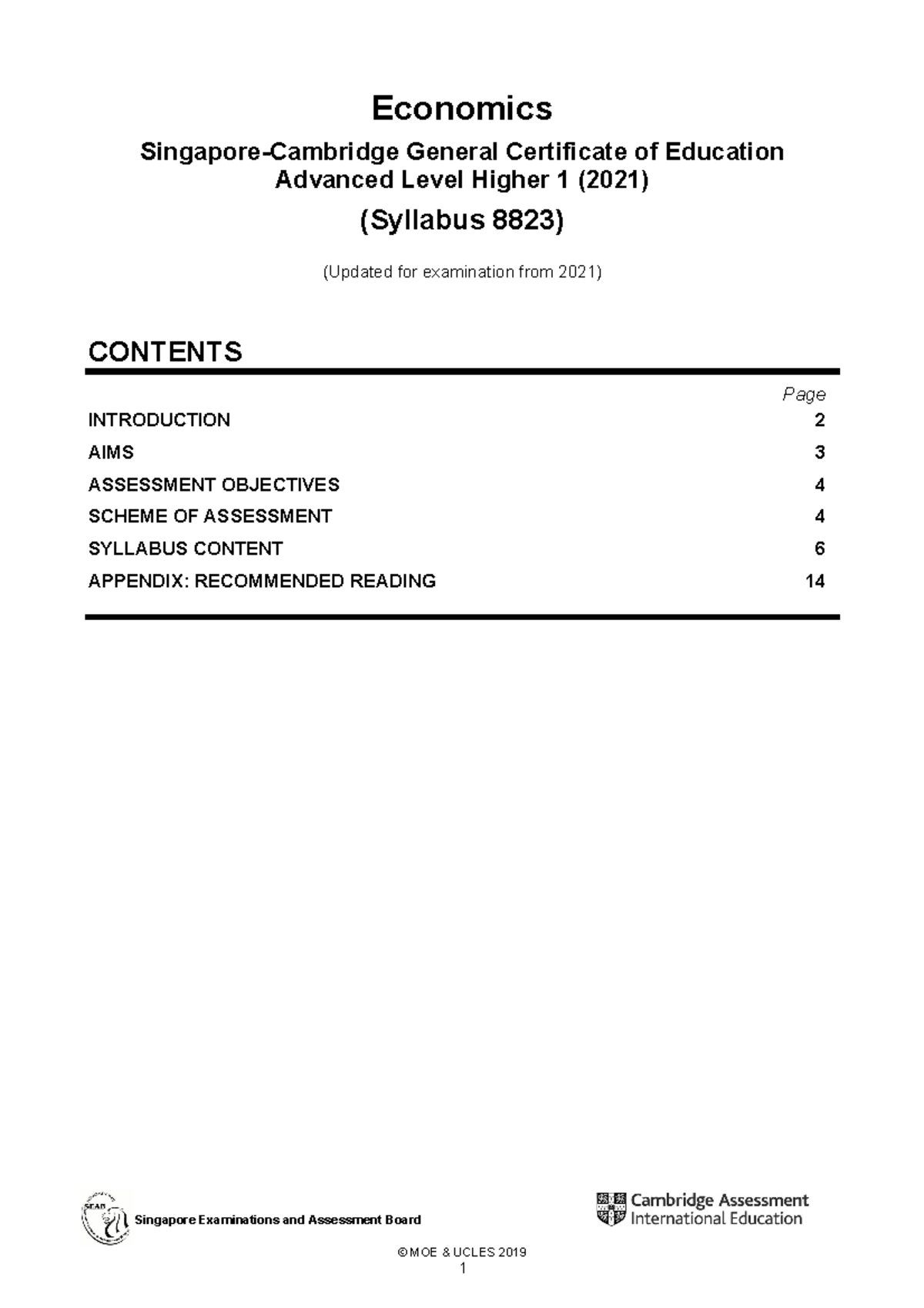 Description Of Examination Syllabus MOE UCLES 2019 Singapore description-of-examination-syllabus-moe-ucles-2019-singapore
