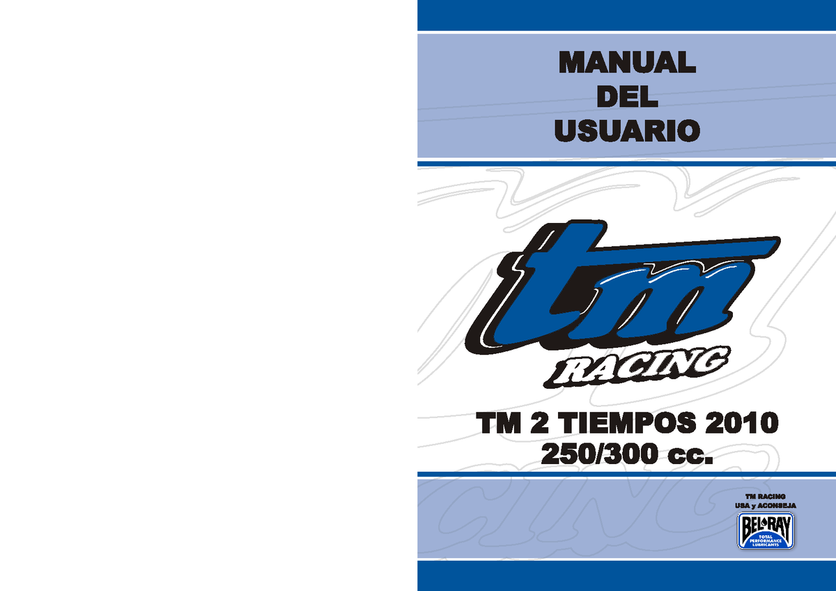 1906 TM2010 E 2 tempi 250 300v2 - TM RACING USA y ACONSEJA TM 2 TIEMPOS ...