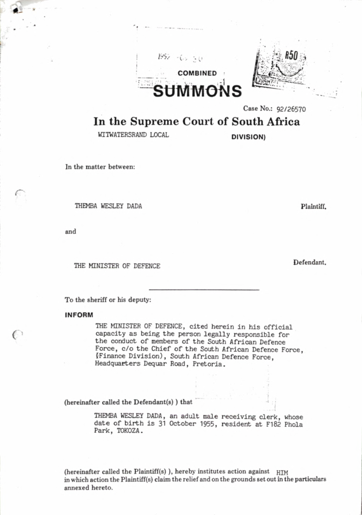 Particulars of claim - Criminal law is the body of law that relates to ...