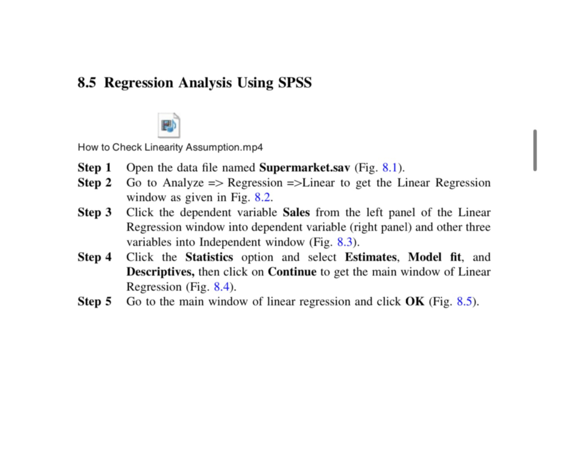 Regression analysis using SPSS - Business Research - Studocu