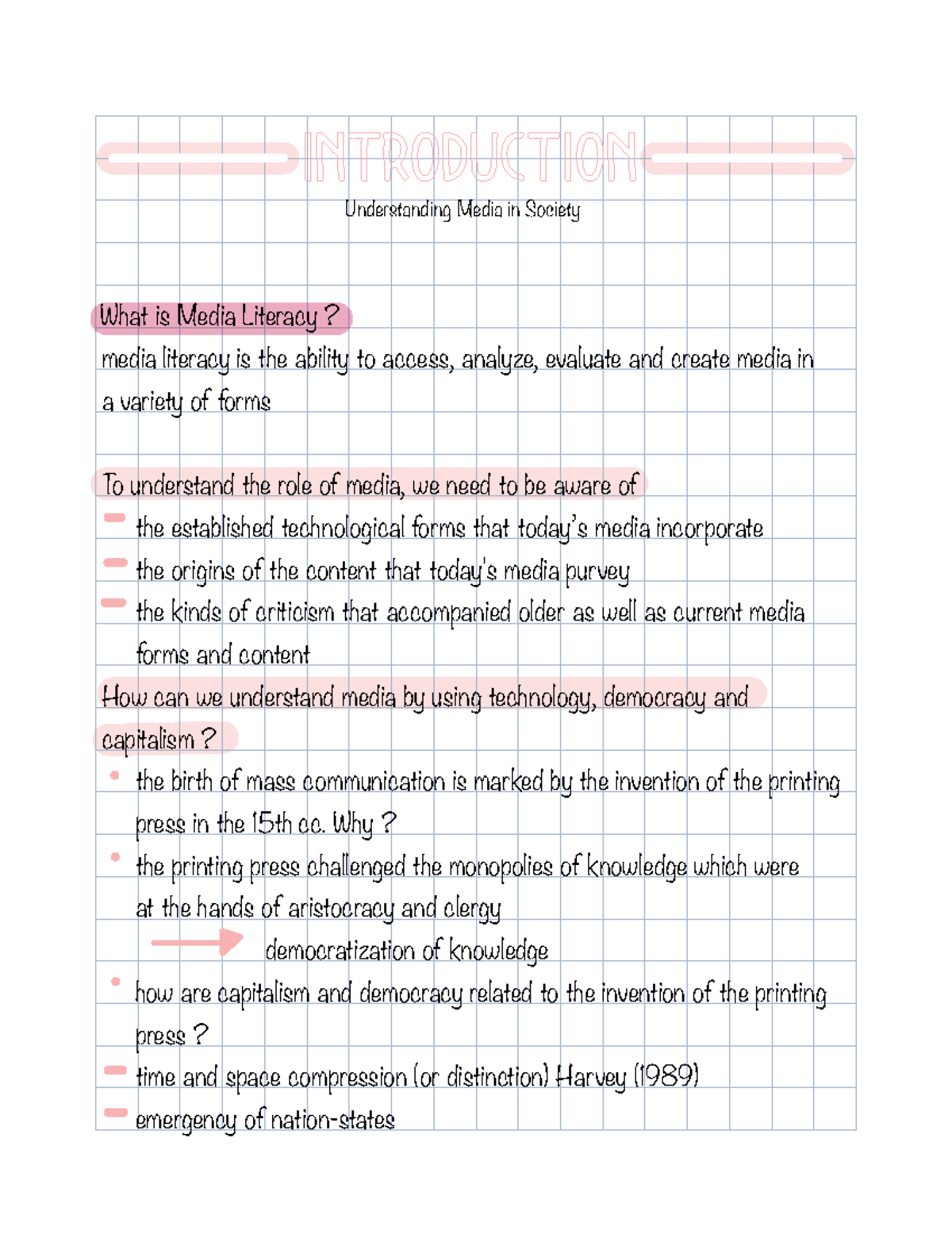 Chapter 1 Introduction Understanding Media in Society - What is Media ...