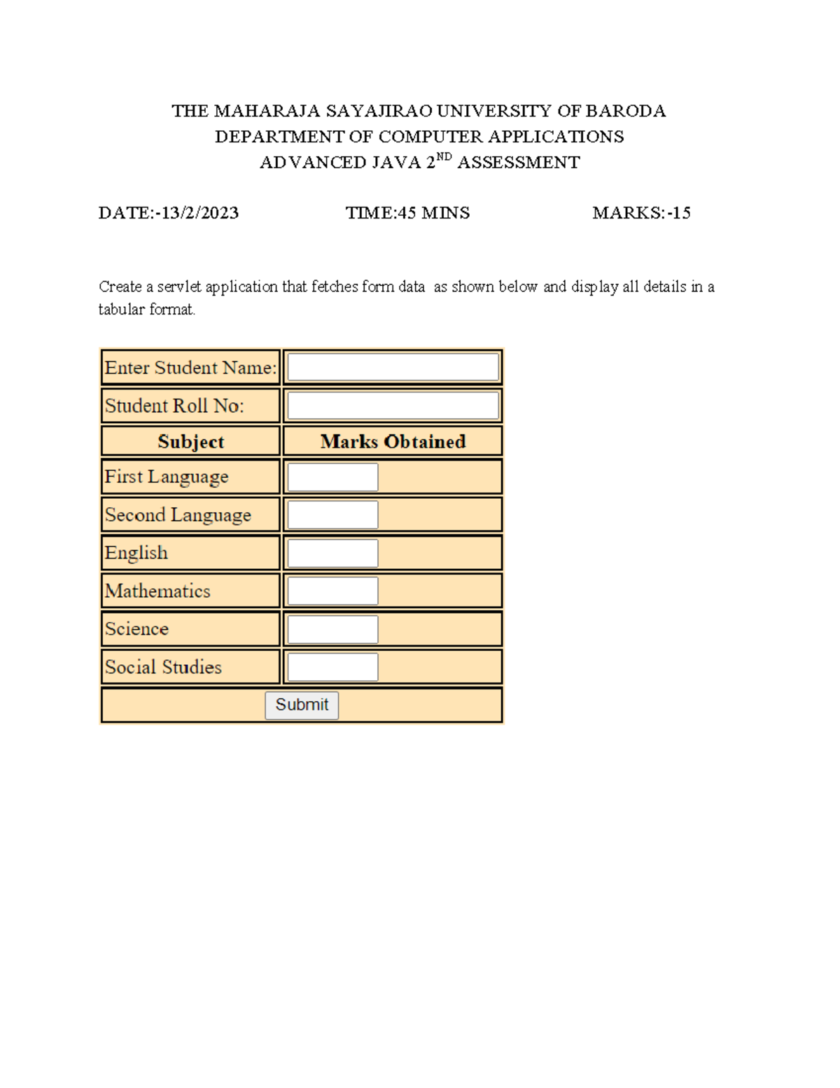 Set-1 - practice material - Data Structure and C programming - THE MAHARAJA SAYAJIRAO UNIVERSITY ...