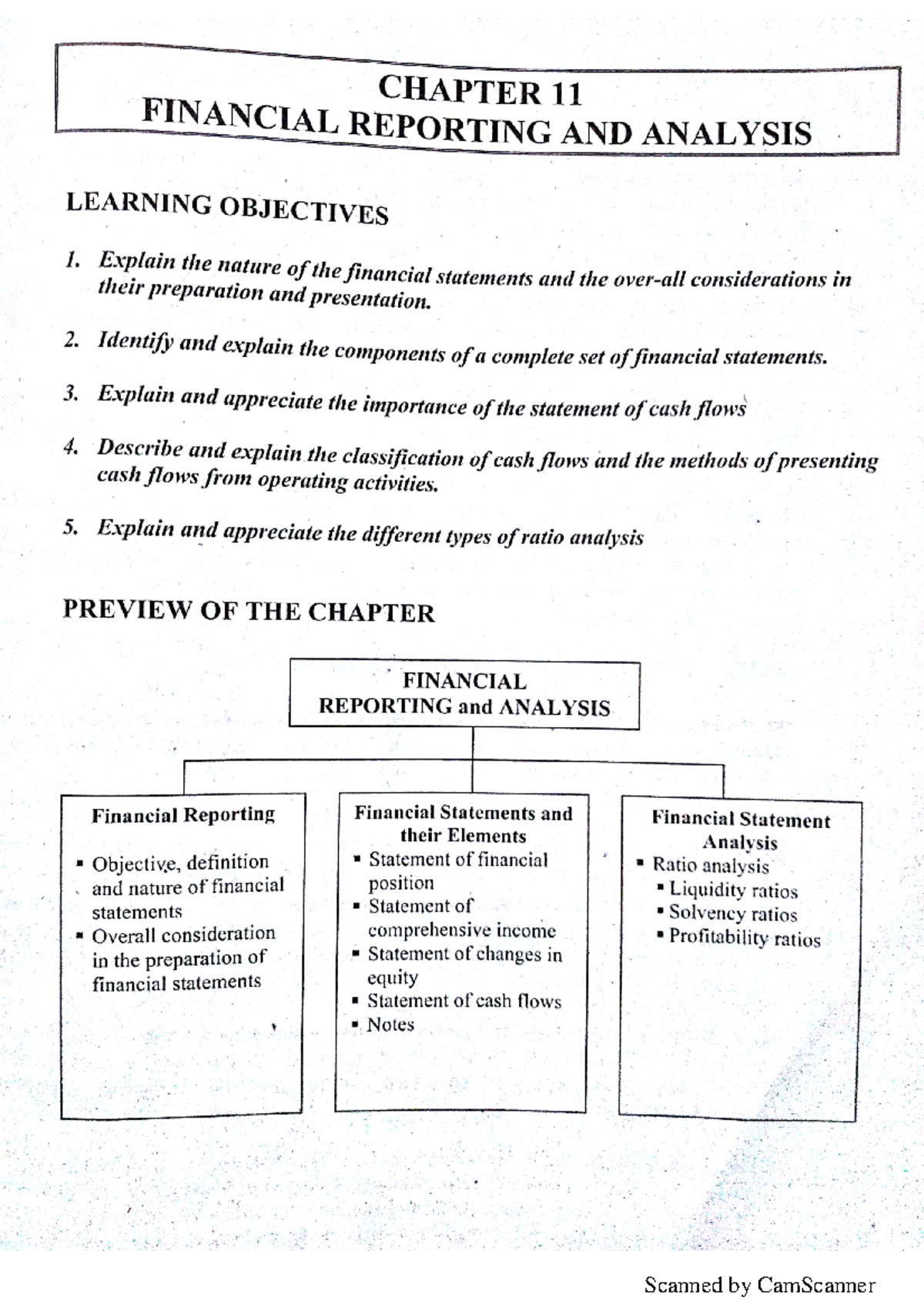 C11 Financial Reporting and Analysis - Financial Accounting - Studocu