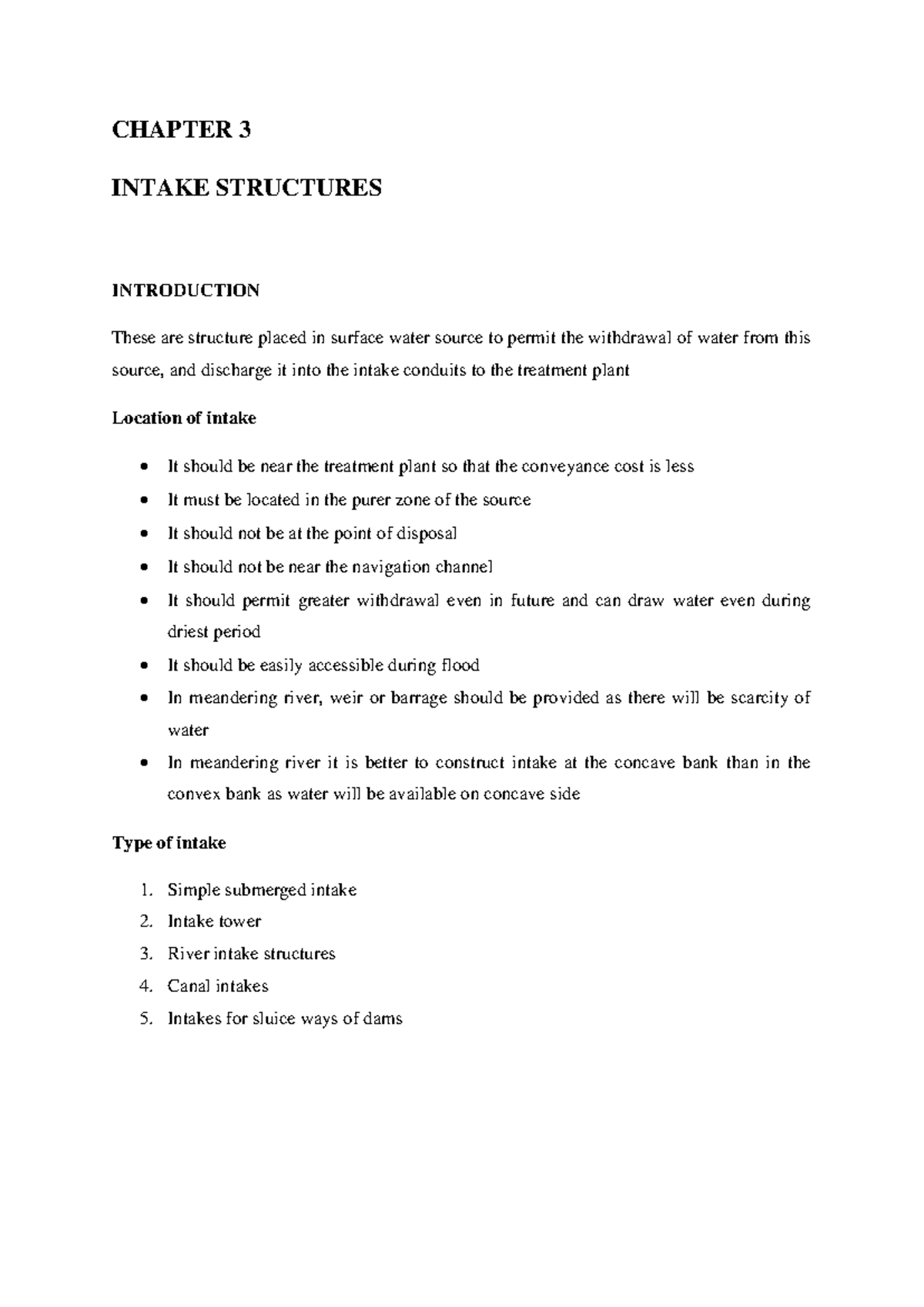 Chapter 3 - Lecture notes Environmental Engineering-1 - CHAPTER 3 ...