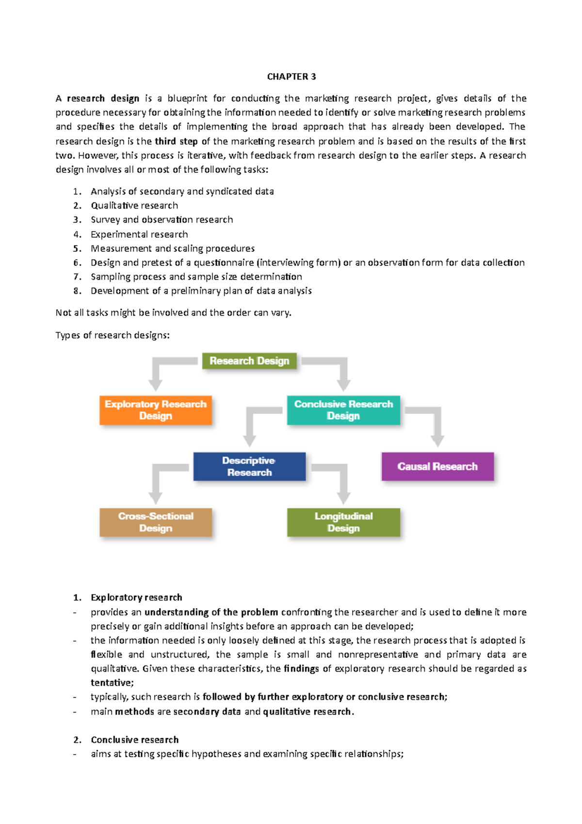 03 Research design, chapter 3 - CHAPTER 3 A research design is a ...