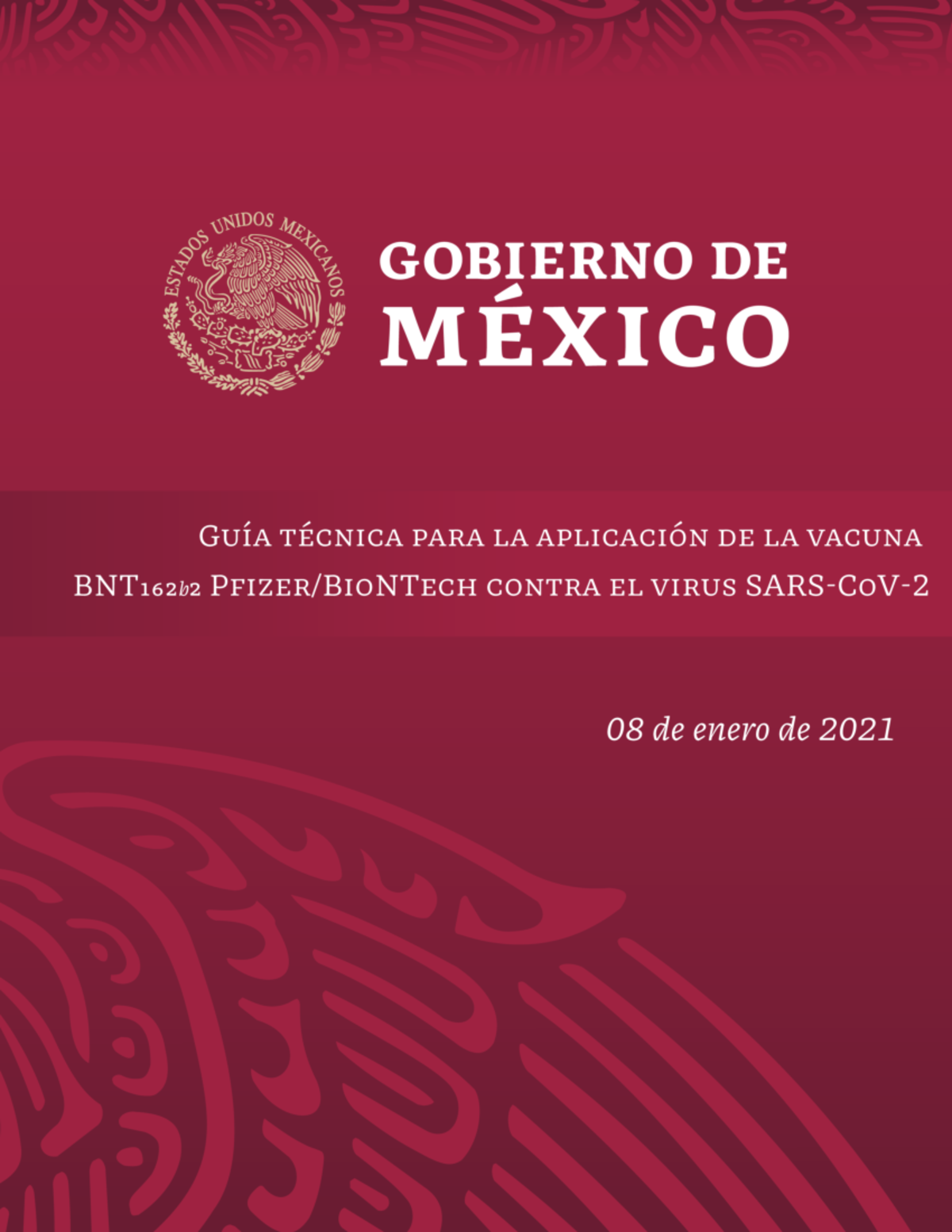 Guia Aplicacion Vx BNT162b 08Ene2021 - Pfizer/BioNTech CONTRA EL VIRUS ...