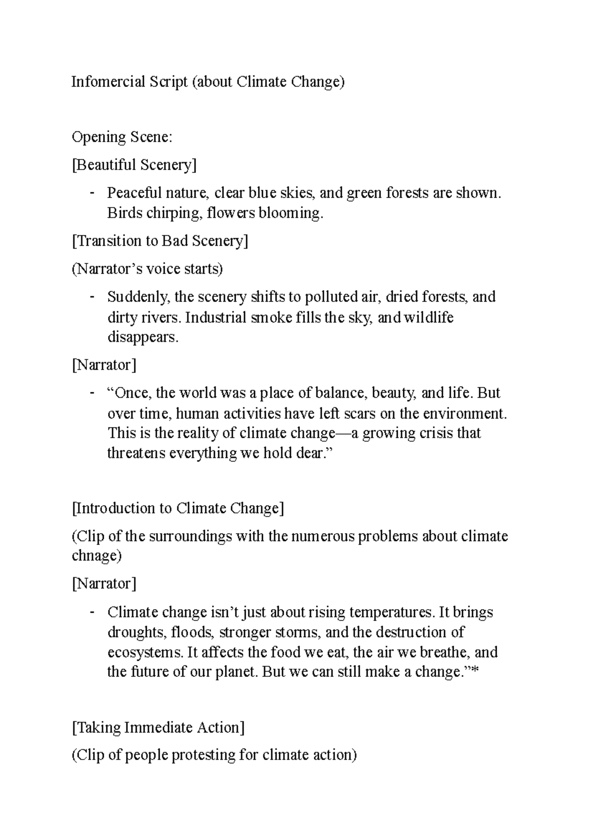 Document (28) - Hjjdhcjcjfiukgzkgxkyd - Infomercial Script (about ...