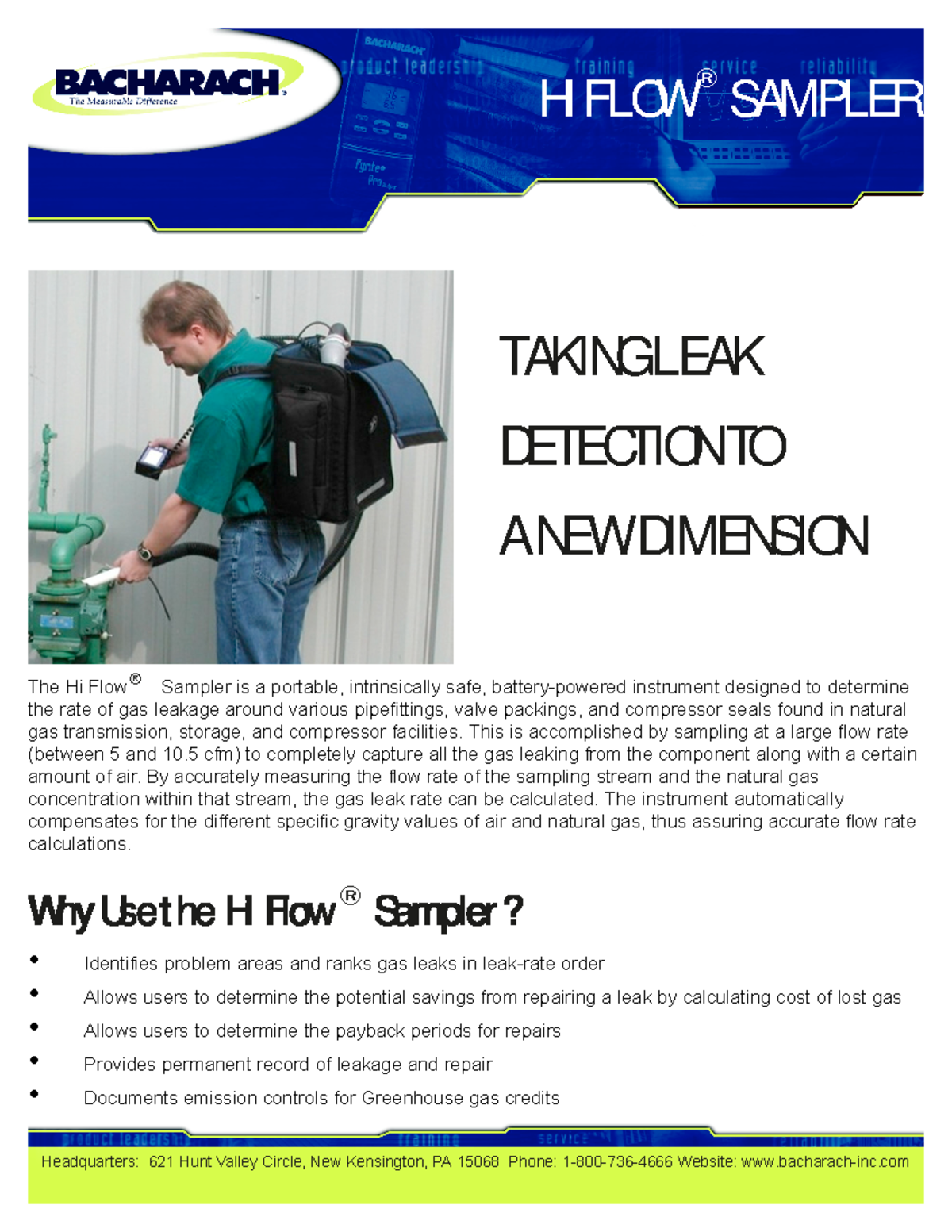 Hi-Flow-Sampler Datasheet - HI FLOW SAMPLER The Hi Flow Sampler is a ...