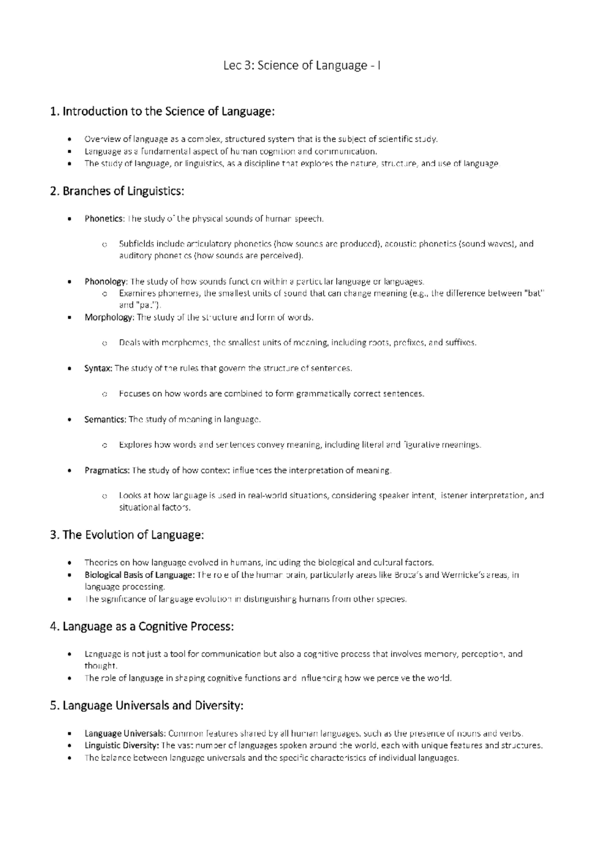 Nptel- the psychology of language(lect-3) - Lec 3: Science of Language ...