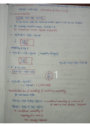 MCQs MTH302 - soling purpose - probability and statistics - LPU - Studocu