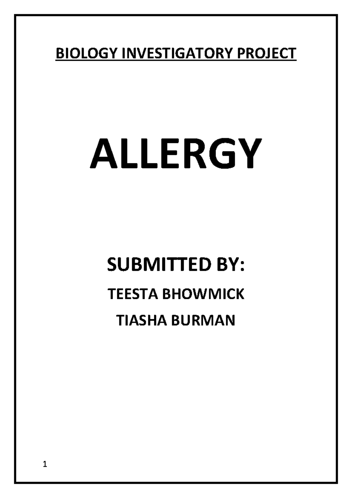 Biology-investigatory-project compress - BIOLOGY INVESTIGATORY PROJECT ...