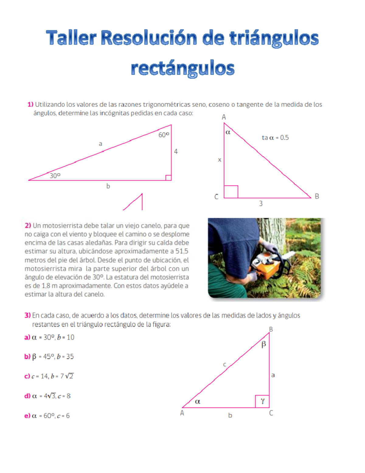 Taller-Resolucion-de-triangulos-rectangulos- Matematica - UCompensar ...