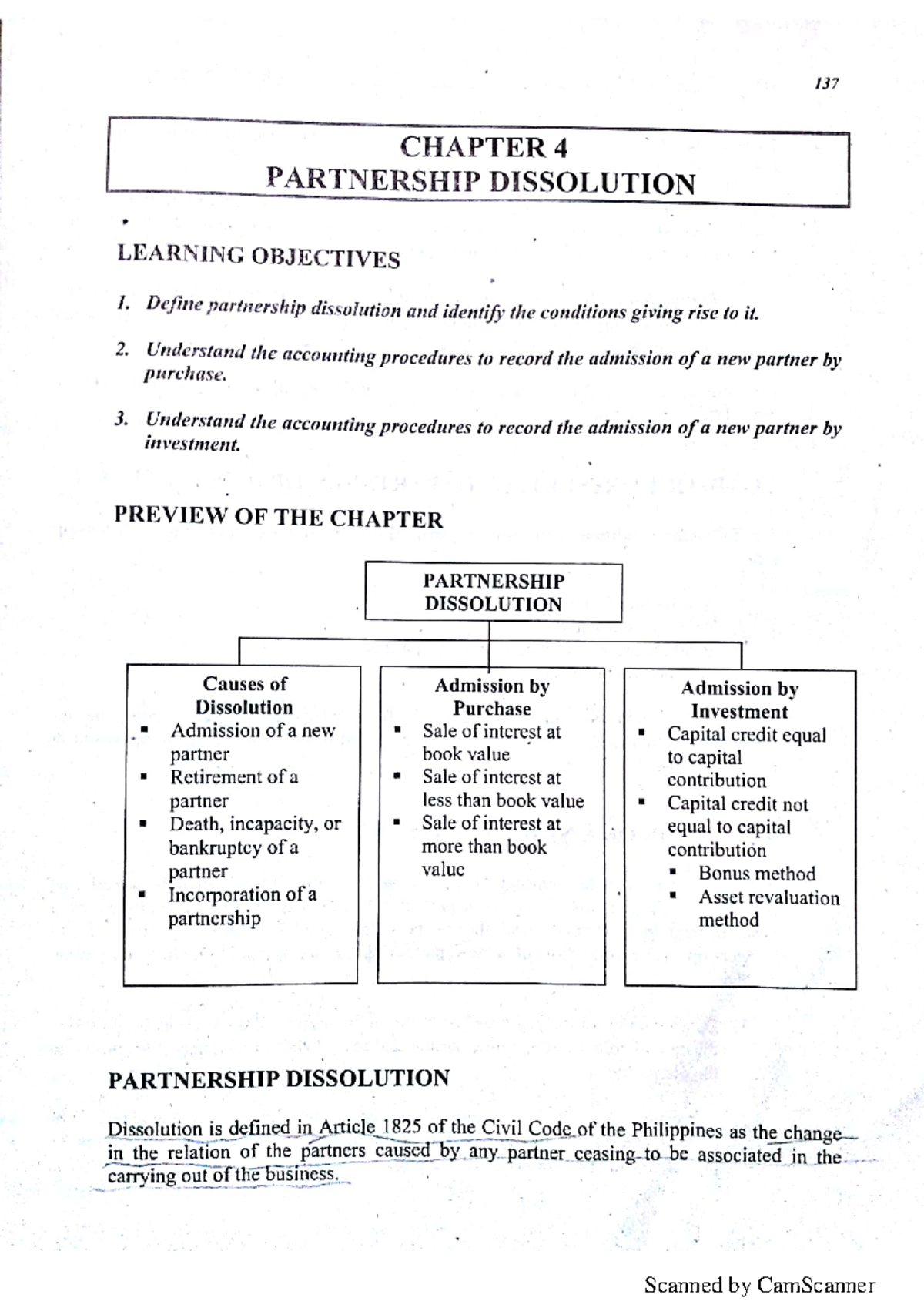 Chapter 4 - Partnership DissolutionChapter 4 - Partnership ...
