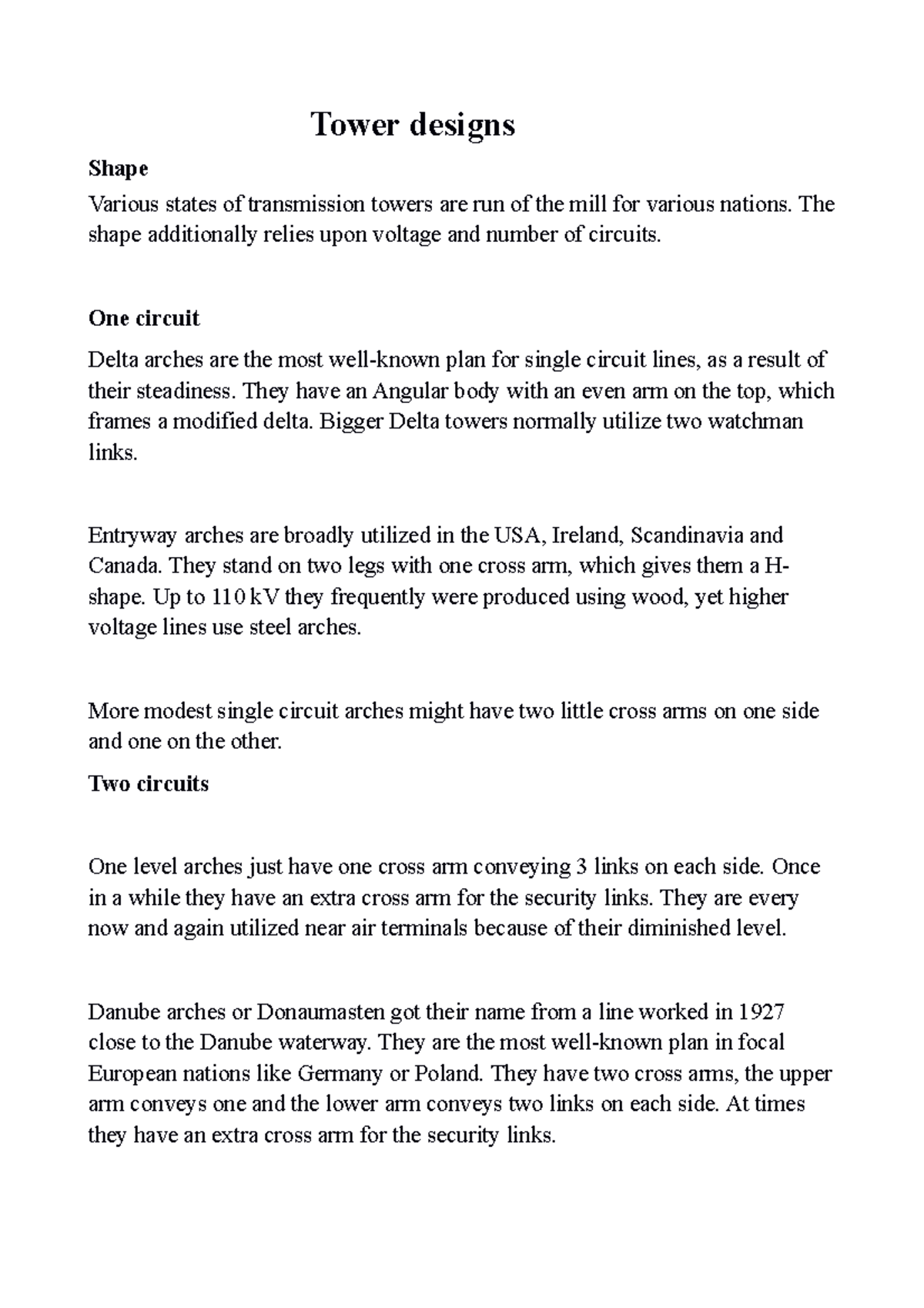 Tower designs - Ifah - Tower designs Shape Various states of ...