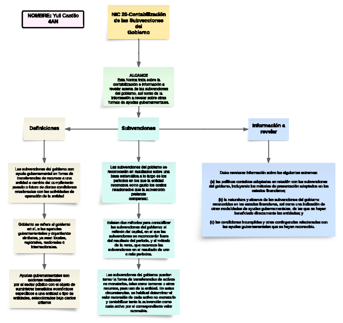 MAPA Mental-NIC 20 - NIC 20 - ? NIC 20-Contabilización de las ...