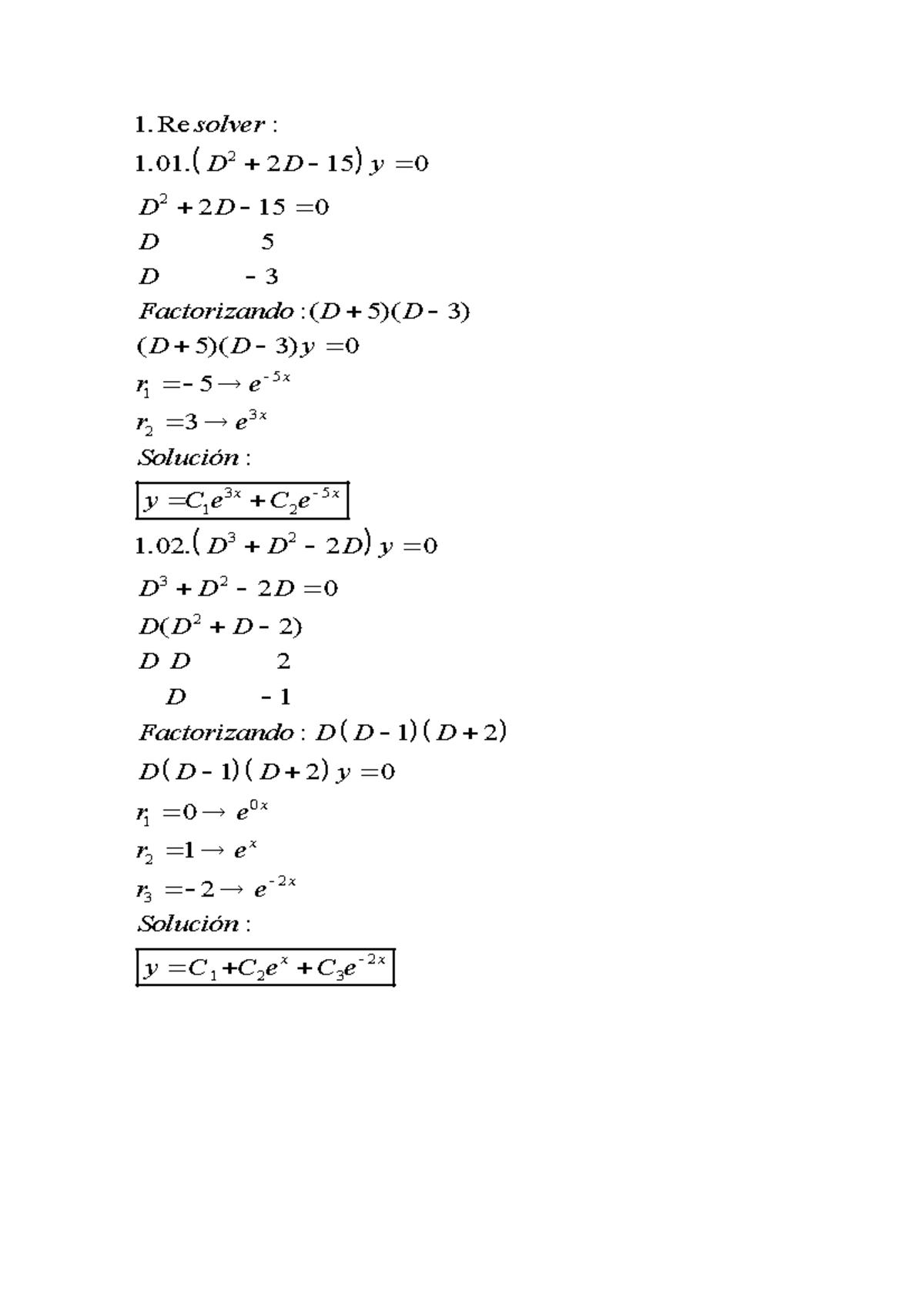Practica N 06 Matematicas 2 2 1 5 2 3 1 3 2 5 3 2