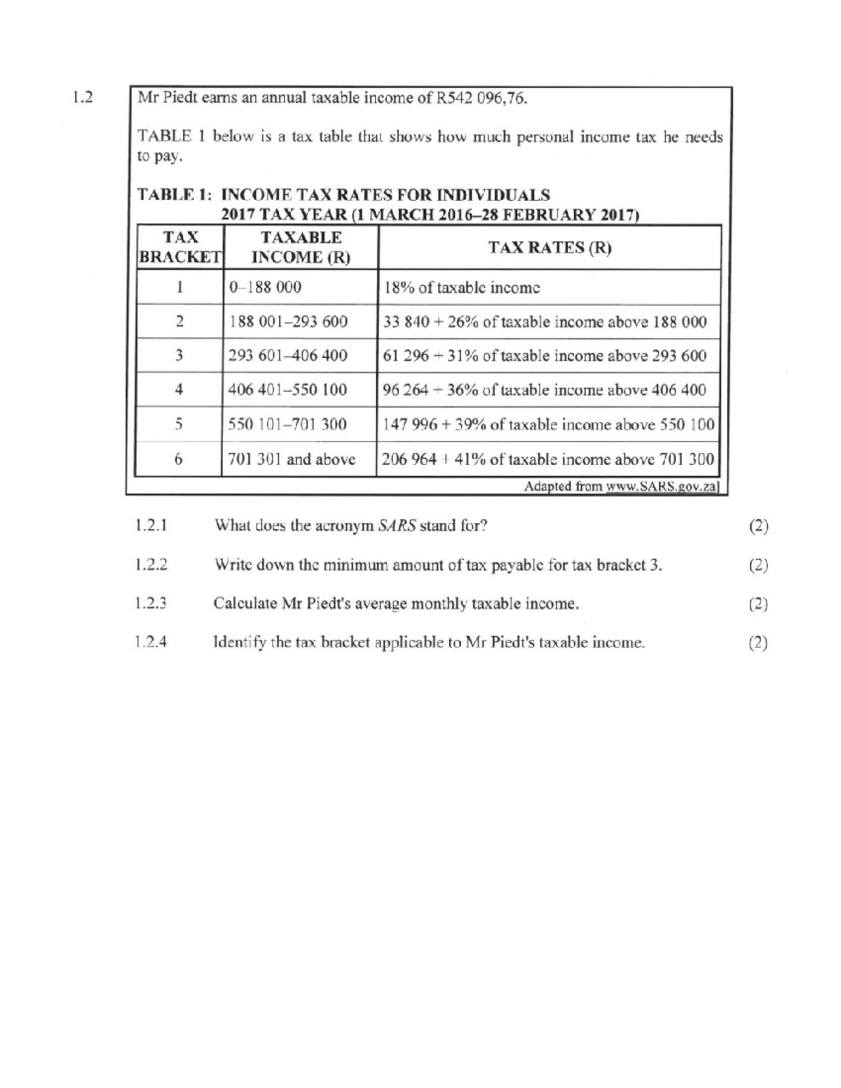 TAx exercises 3 - Intro taxational exercise - 13751 - Studocu