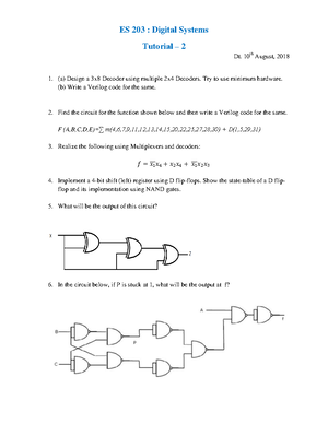 EEN 203 Experiment 1 - Department of Electrical Engineering B. Tech ...