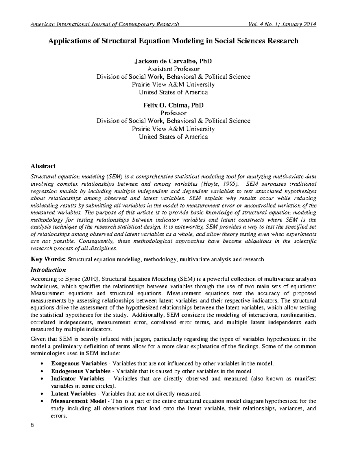 SEM-Reference Paper - This is a statistics article regarding the use of ...
