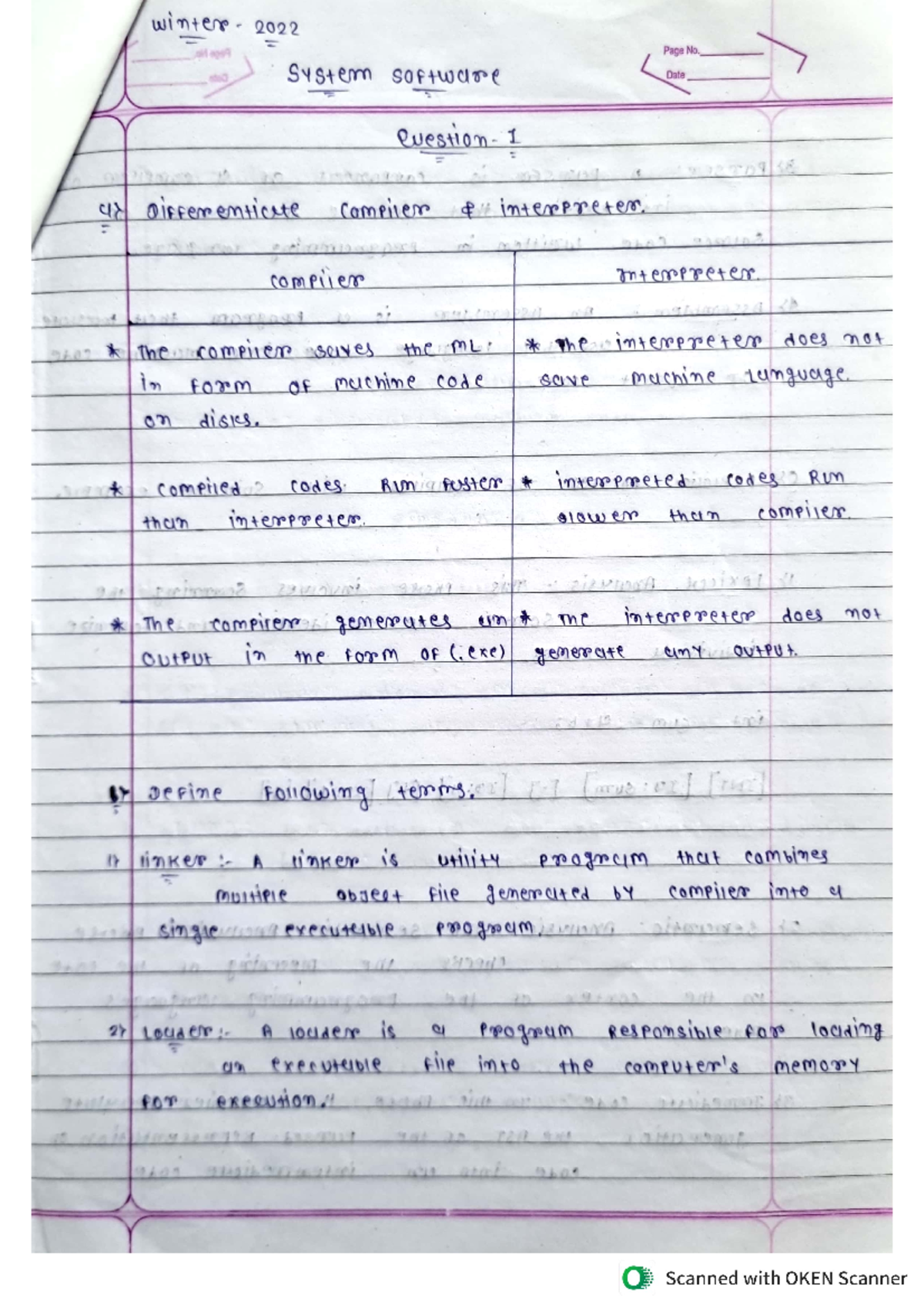 Ss paper solution - Computer Engineering - Studocu