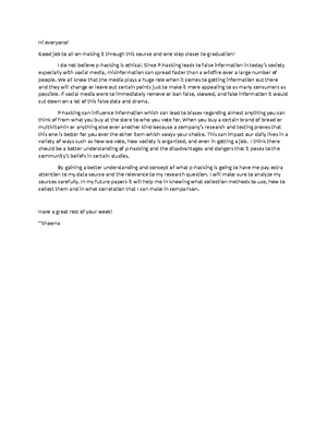 SCS 285 Module 3 Practice Activity - Module Three Practice Activity ...