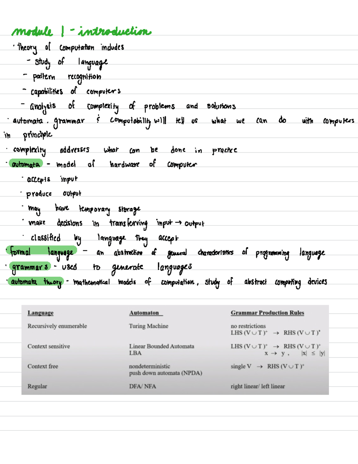 Cot 4420 Module 1 Notes Tami Sorgente Module 1 Introduction