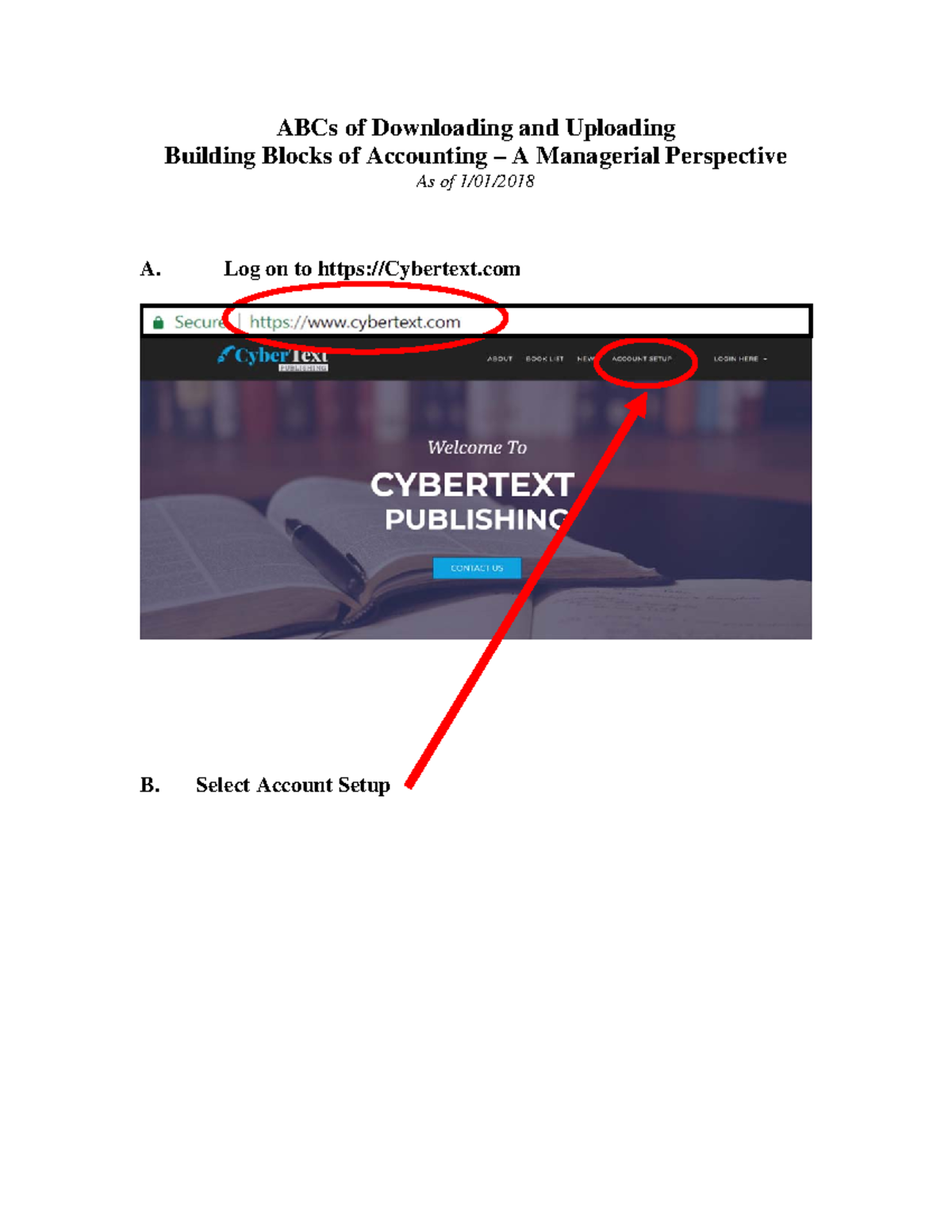 Cybertext instructions - ABCs of Downloading and Uploading Building ...