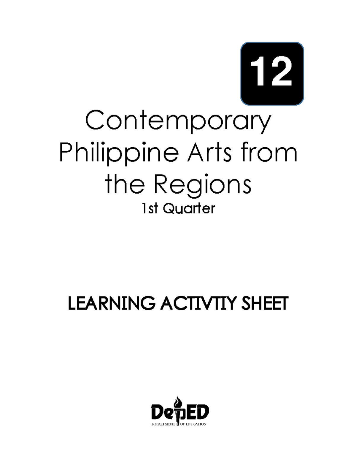 Contemporary Philippine Arts from the Regions - 12 Contemporary ...
