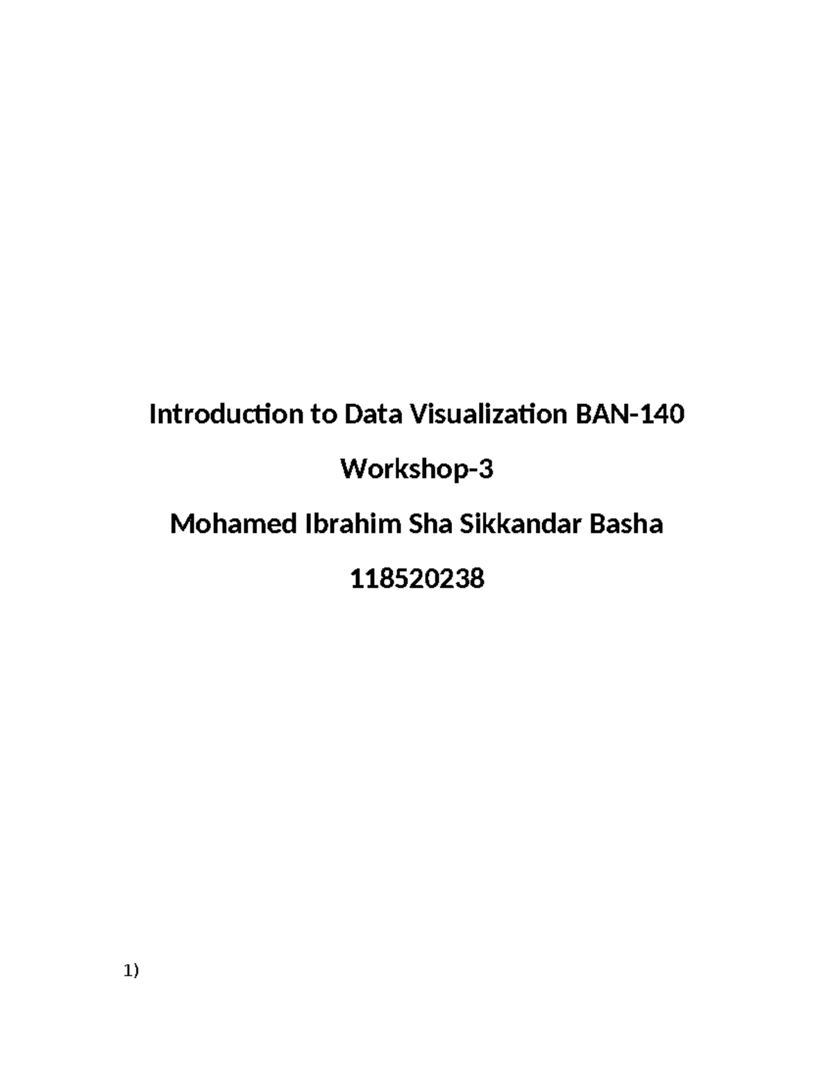 Assignment 2 Data Visualization Introduction To Data Visualization Ban Workshop Mohamed