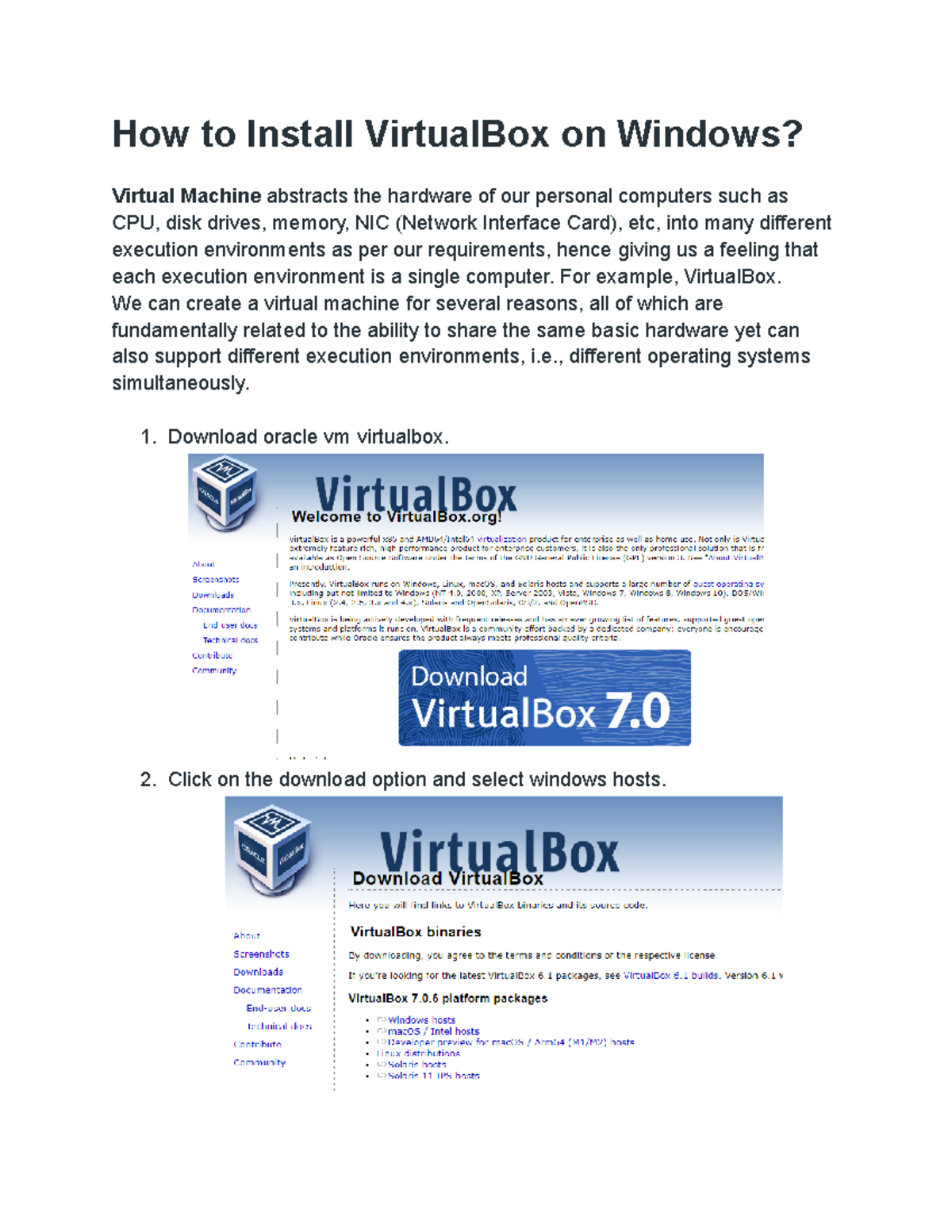 Assignment 1 ( Report) - hwtrhq5hwh5ygq45hq5ehg4 - How to Install ...