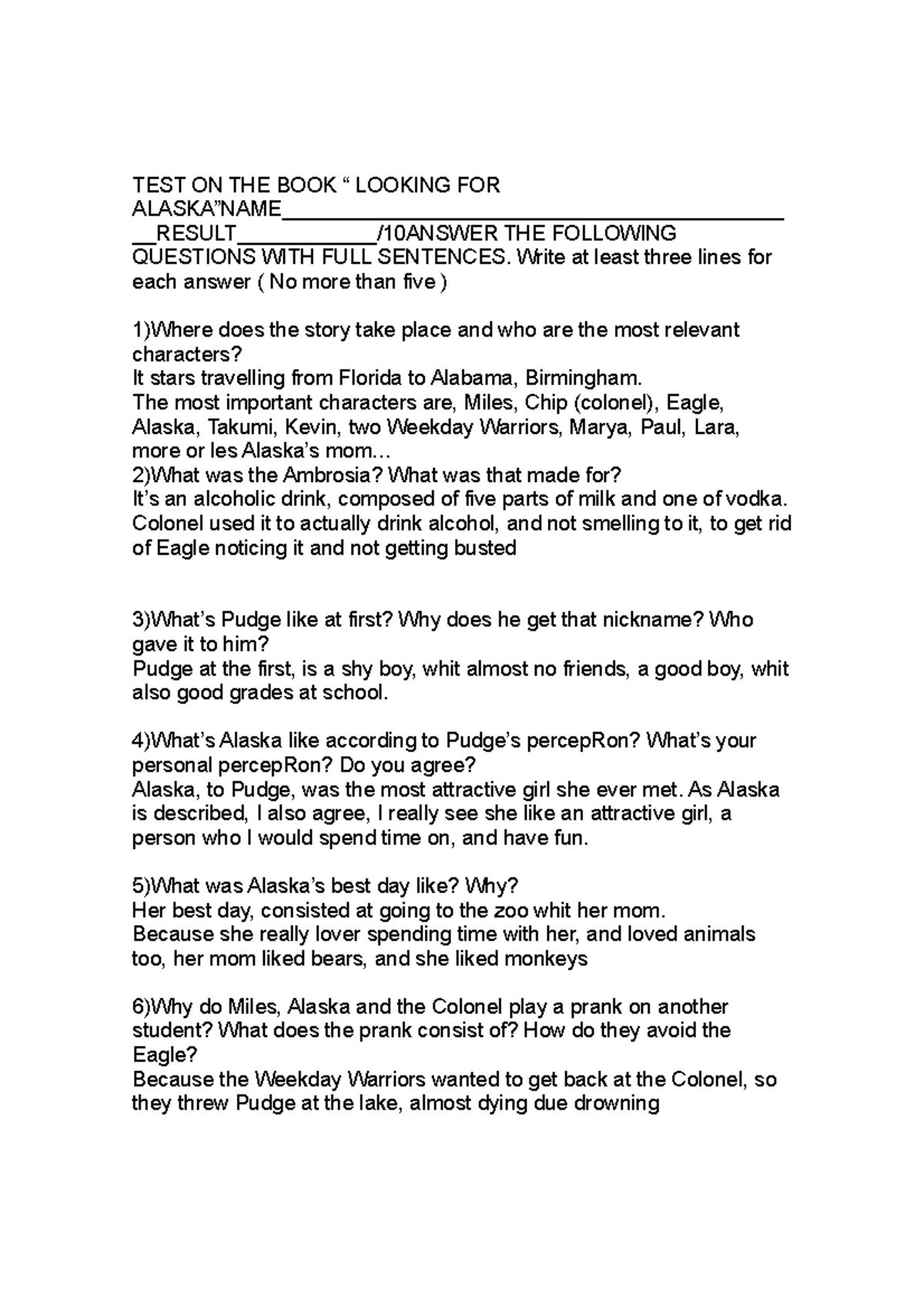 TEST ON THE BOOK EQW EQWE QWE QW QWE QW QE QWE - TEST ON THE BOOK ...