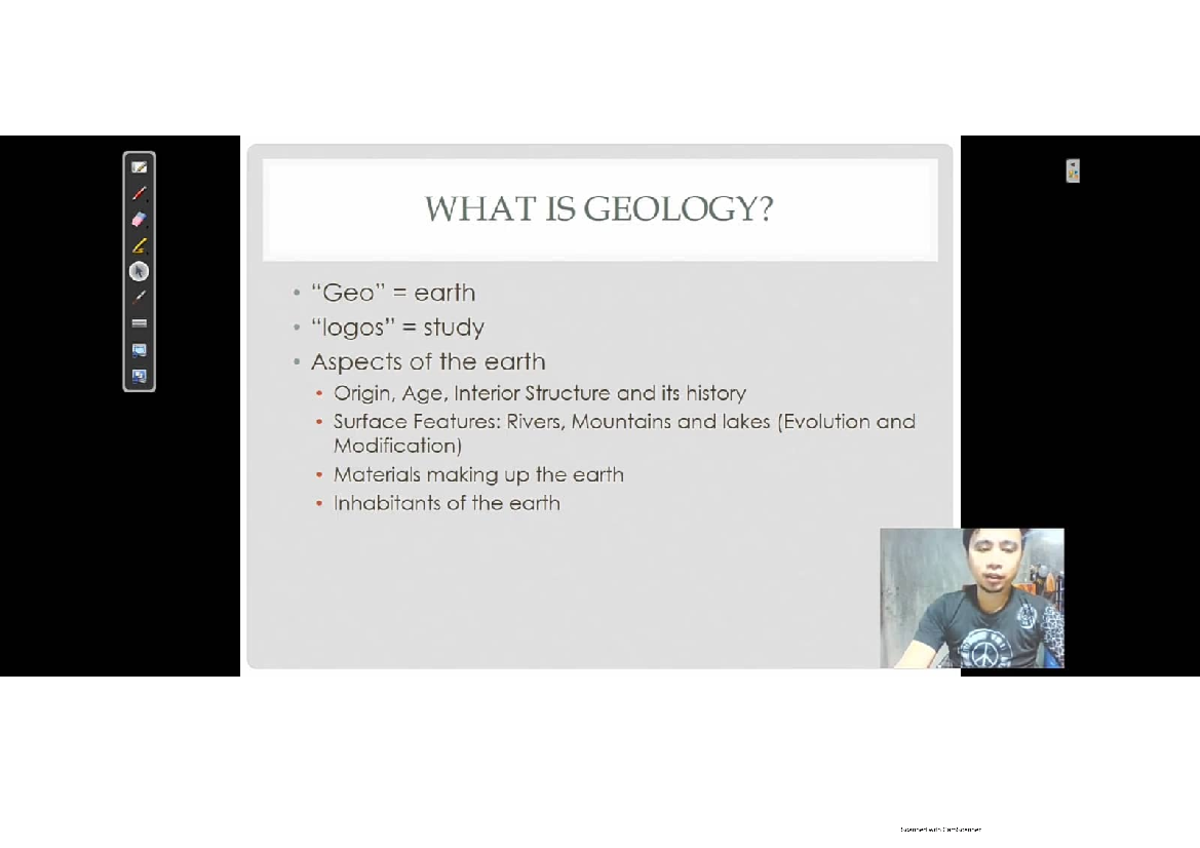 Session-1 Geology-and-Its-Bra nches - Civil Engineering - Studocu