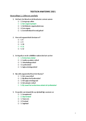Histologie thema 4 epitheel - I. INLEIDING: KENMERKEN, OORSPRONG EN ...
