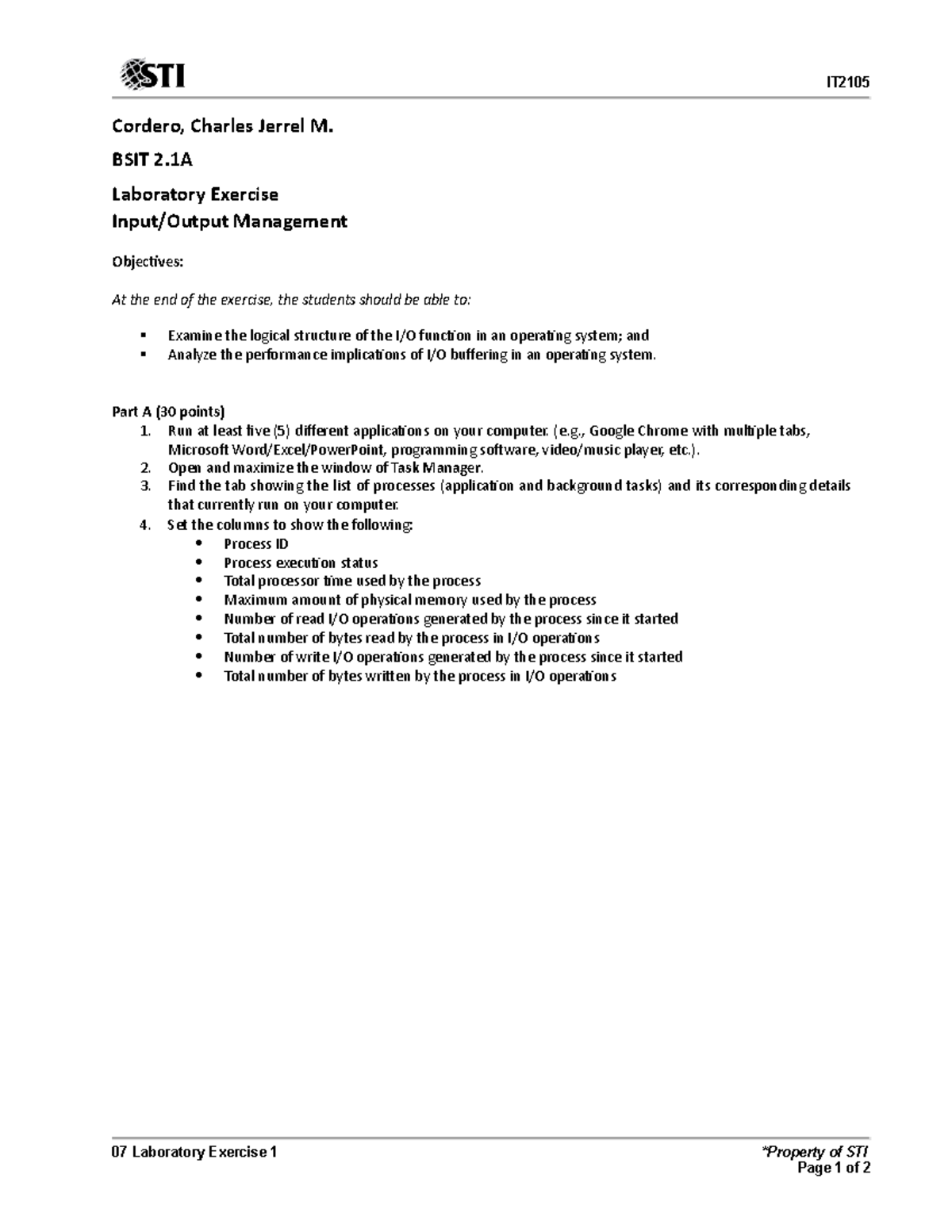 Cordero,Charles Jerrel Platform - Cordero, Charles Jerrel M. BSIT 2 ...