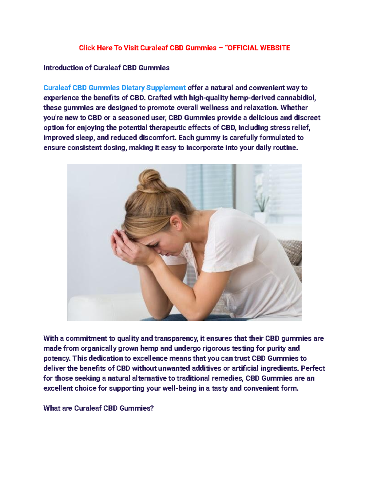 Curaleaf CBD Gummies Premium Hemp-Derived - Click Here To Visit ...