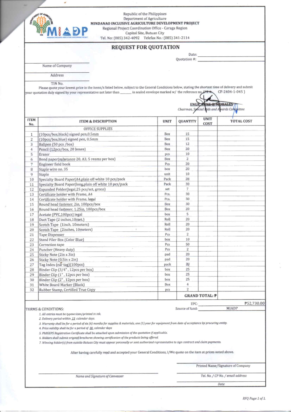 RFQ - NOTES AND SAMPLE - BS Accountancy - Studocu