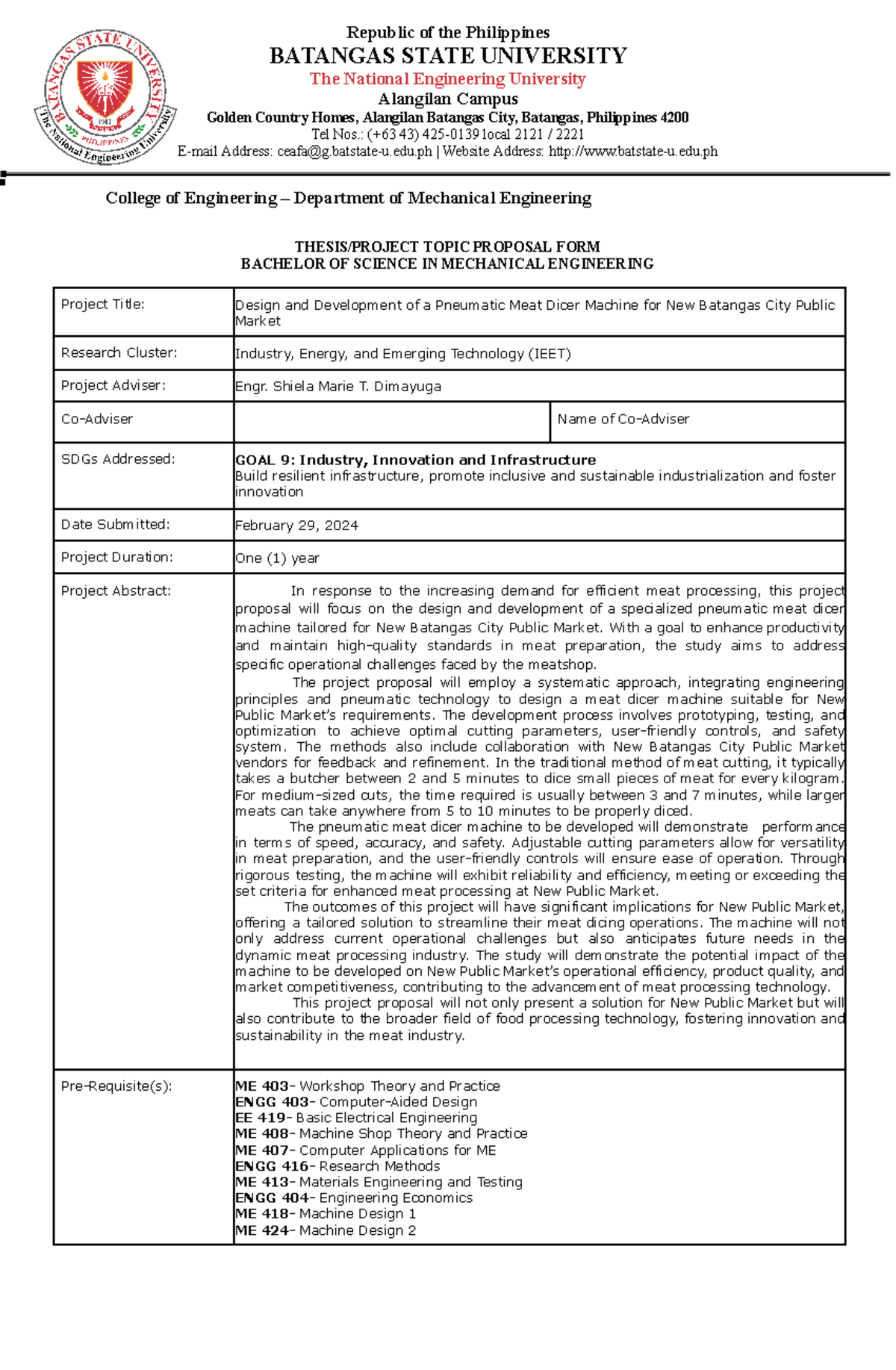Copy of Copy of Pneumatic Meat Dicer Machine - Republic of the ...