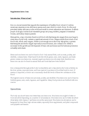 Supplements Intro - Vitamin D - Supplements Intro: Vitamin D ...