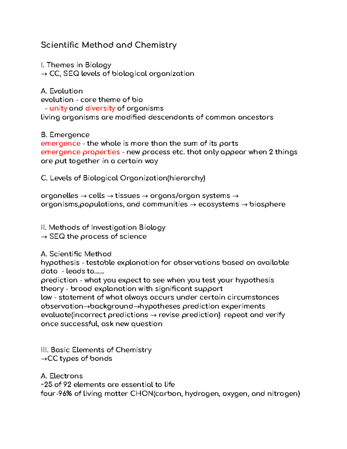 Chapter 2 scientific method and chemistry - Scientific Method and ...