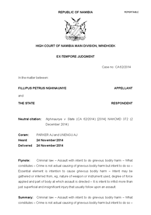 An introduction to the Namibian Constitution Nico Horn - AN ...